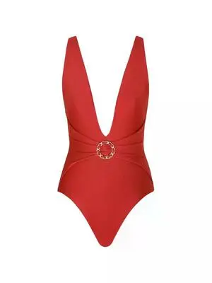 Zimmermann Roselight Chain-link Swimsuit