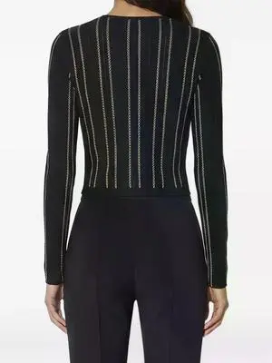 Elisabetta Franchi Cardigan In Knit Fabric