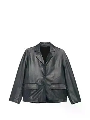 SALVATORE SANTORO Button-up Leather Jacket