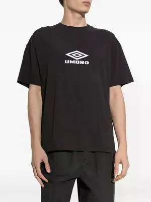 UMBRO Logo-embroidered T-shirt