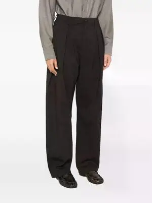 Barena Venezia Pleated Checked Trousers