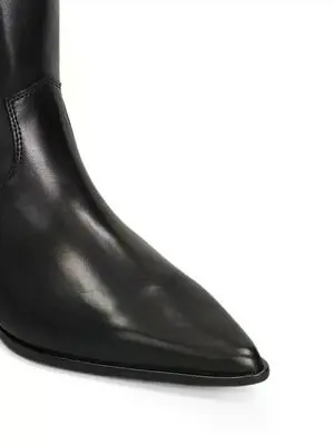 Ash Thore Pointed-toe Leather Knee-high Boots
