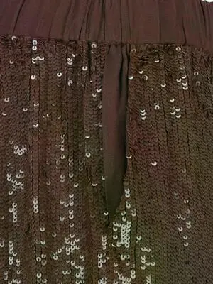 P.a.r.o.s.h Sequin-embellished Drawstring Trousers