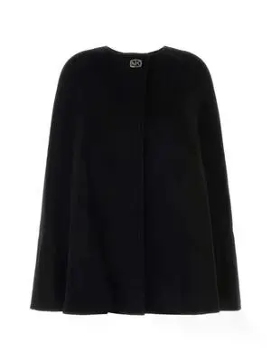 Michael Kors Turn-lock Wool Cape