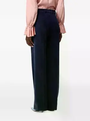 HANITA High-waisted Wide-leg Trousers