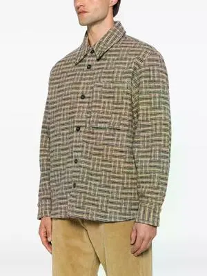 A.p.c. Check-pattern Button-down Shirt