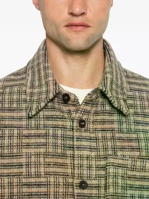 A.p.c. Check-pattern Button-down Shirt