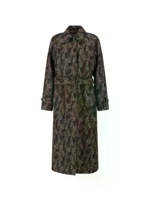 LARDINI Camouflage-print Coat