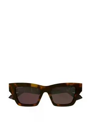 Gucci Double G Tortoise-shell Sunglasses