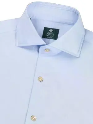 LUIGI BORRELLI Cutaway-collar Long-sleeve Shirt