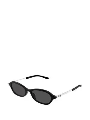 Gucci Interlocking G Oval-frame Sunglasses