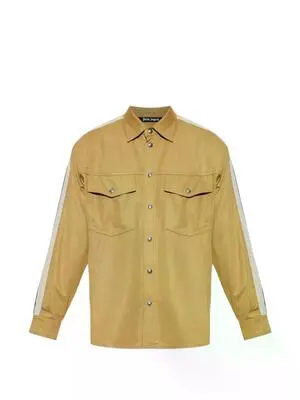 Palm Angels Side-stripe Pocket-detail Shirt