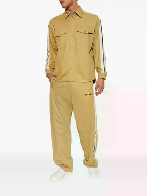 Palm Angels Side-stripe Pocket-detail Shirt