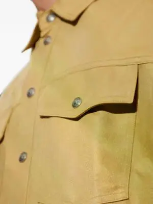 Palm Angels Side-stripe Pocket-detail Shirt