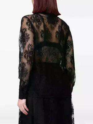 HANITA Lace-patterned Shirt