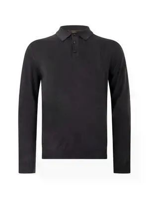 SLOWEAR Long-sleeve Polo Shirt