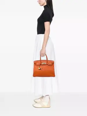 Hermès 2011 Togo Birkin Retourne 35 Handbag