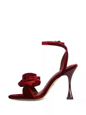 Lola Cruz Fiorella Ankle-strap Heeled Sandals