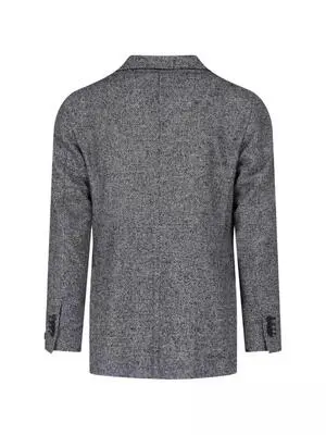 Tagliatore Basket-weave Single-breasted Blazer