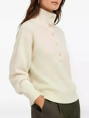 Seventy Button-up High-neck Polo Shirt