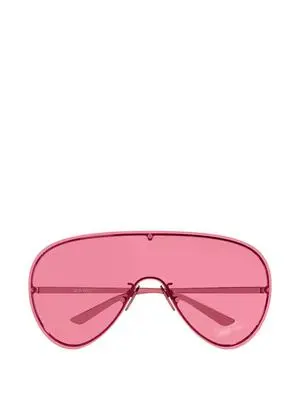 Gucci Mask Shield-frame Sunglasses - Red
