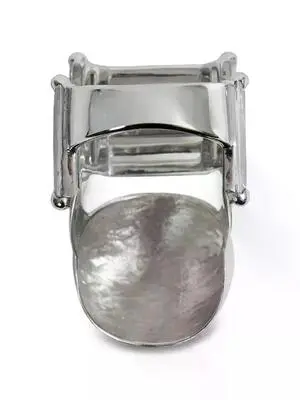 ALAN CROCETTI Armadillo Armour Ring - Silver