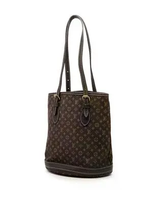 LOUIS VUITTON 2006 Monogram Mini Lin Pm Bucket Bag