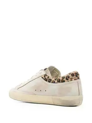 GOLDEN GOOSE Super-star Leopard-print Sneakers