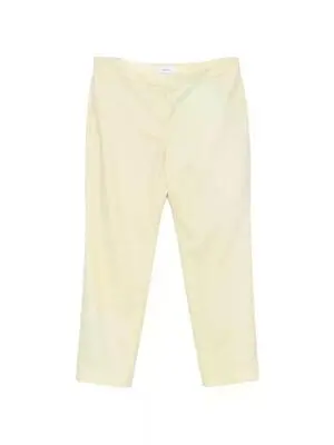 Alexander McQueen Tailored Cropped Trousers - Yellow