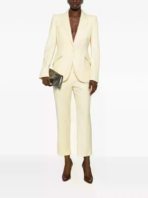 Alexander McQueen Tailored Cropped Trousers