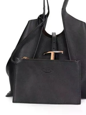 TOD'S T Timeless Shopping Bag In Leather