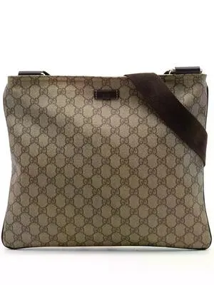 Gucci 2016-2026 Gg Supreme Crossbody Bag - Neutrals
