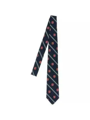 Polo Ralph Lauren Silk Repp Club Tie - Blue