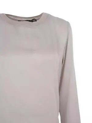 Lorena Antoniazzi Metallic-trim Long-sleeve T-shirt