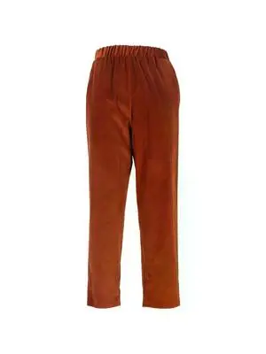 Dusan Corduroy Tapered Trousers - Brown