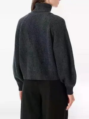 SESSUN Yinga Ribbed-knit Cut-out Sweater