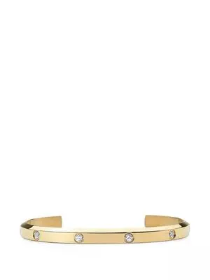DANIEL WELLINGTON Crystal-embellished Cuff Bracelet - Gold