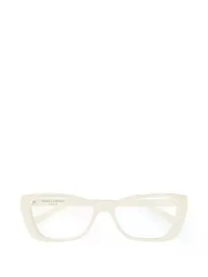 Saint Laurent Sl 943 Cat-eye Frame Glasses - Neutrals