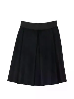 Barena Venezia Pleated A-line Skirt - Blue