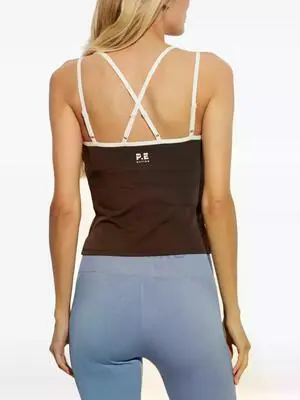 P.E Nation Paramount Logo-print Top