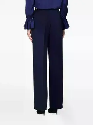 HANITA Pressed-crease Straight-leg Trousers