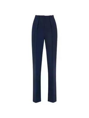Elisabetta Franchi Lightweight Crêpe Fabric Trousers