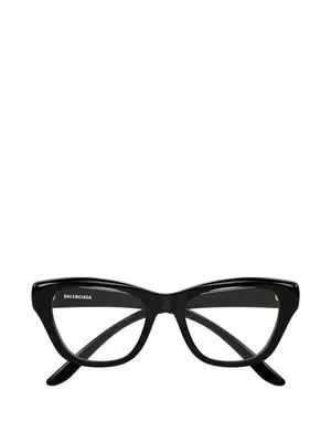 Balenciaga Cat-eye Glasses - Black
