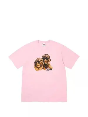 Supreme Puppies-print T-shirt