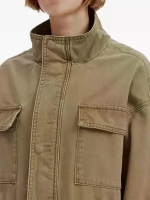 B+AB Drawstring-waist Multi-pocket Jacket - Neutrals