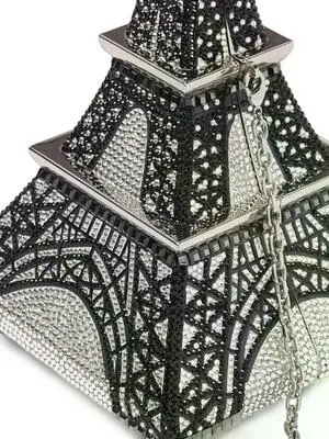 Judith Leiber Eiffel Tower Bonjour Purse Crystal-embellished Mini Bag