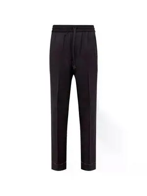 Brioni Asolo Drawstring Trousers - Black
