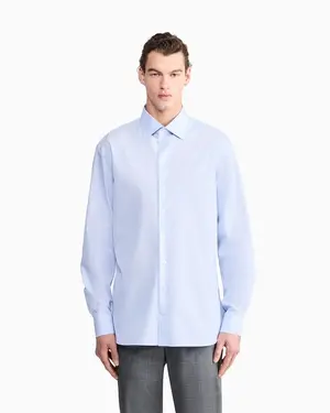 Giorgio Armani Regular-fit Shirt In Luxury Cotton