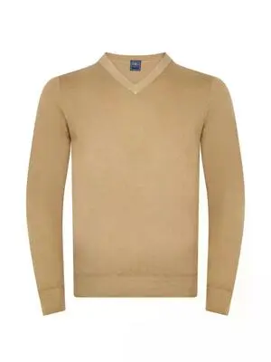 Fedeli V-neck Long-sleeve Sweater