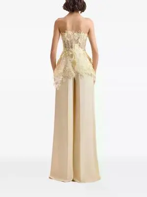 GEMY MAALOUF High-waisted Wide-leg Trousers